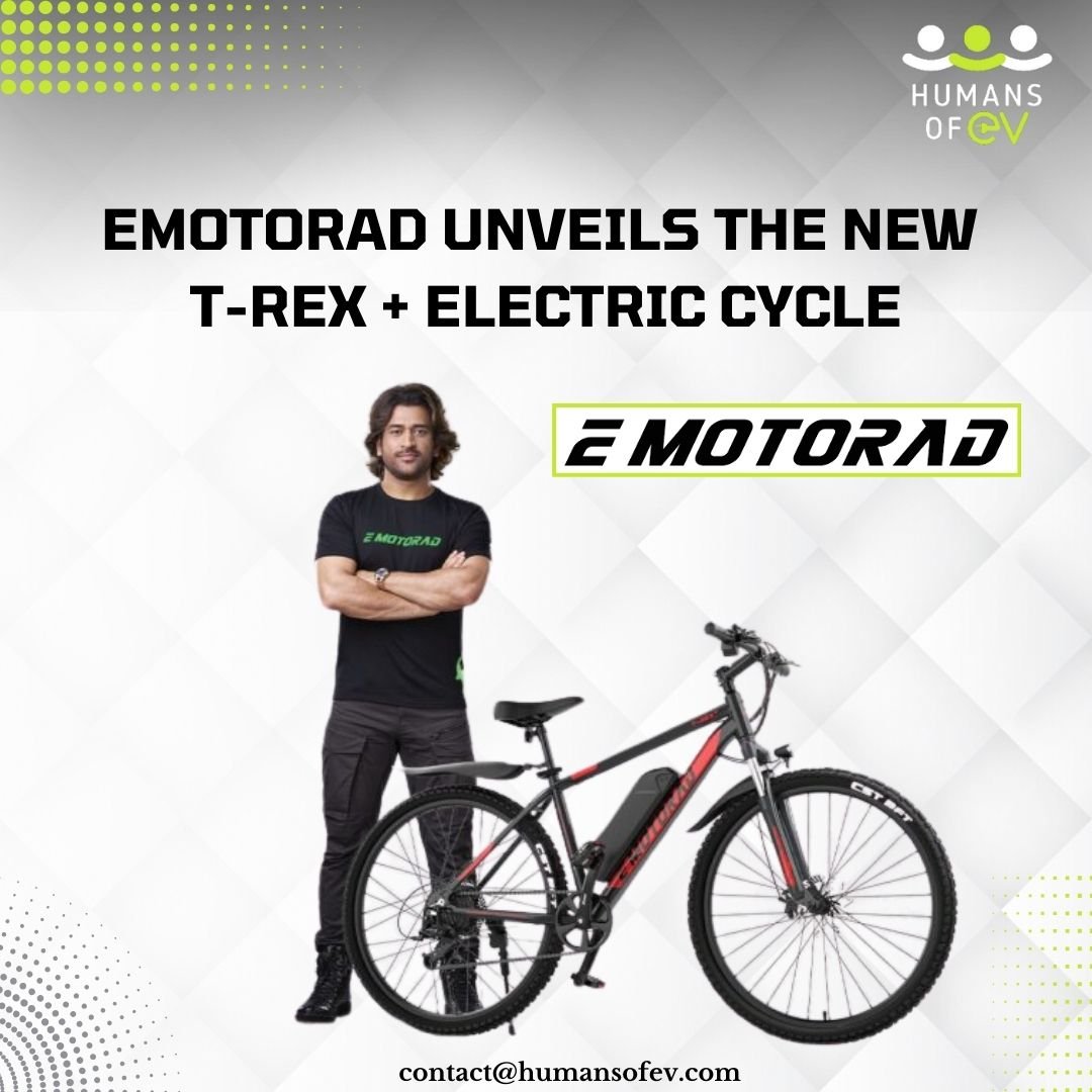 EMotorad unveils the new T-rex + electric cycle